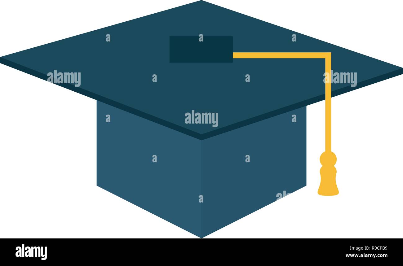 Graduation cap symbol Stock Vector Image & Art - Alamy