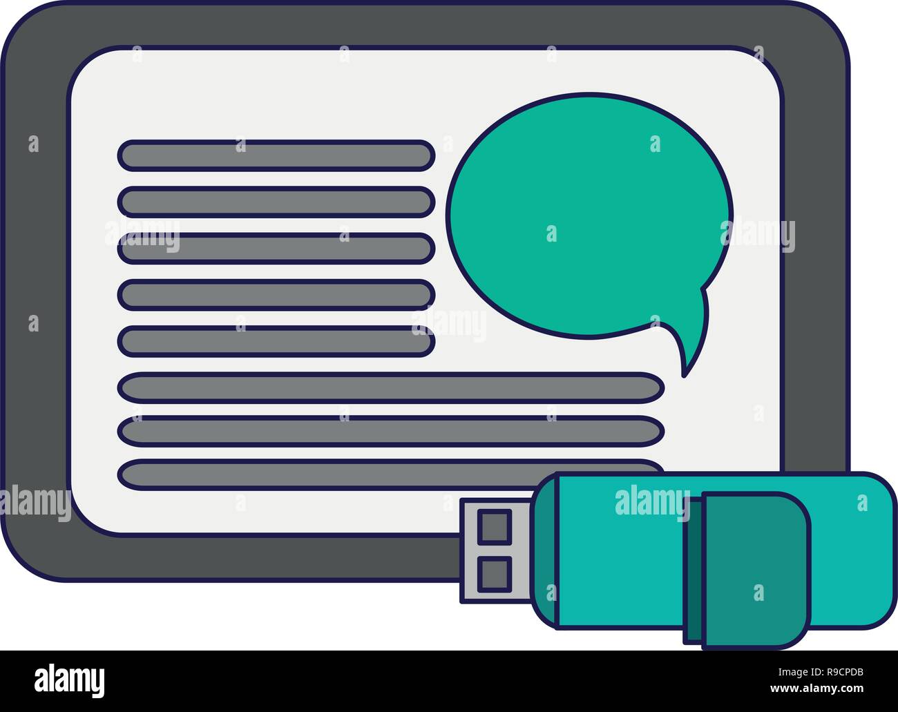 Virtual memory Stock Vector Images - Alamy