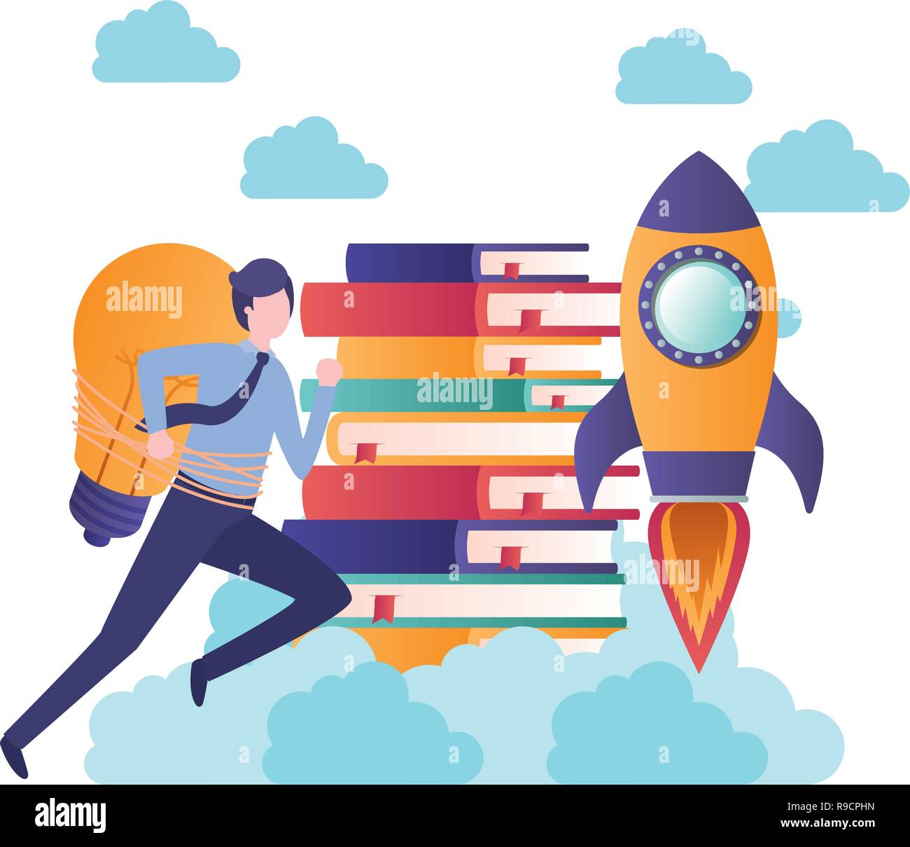 Business cartoon corporate culture businessman hi-res stock photography ...