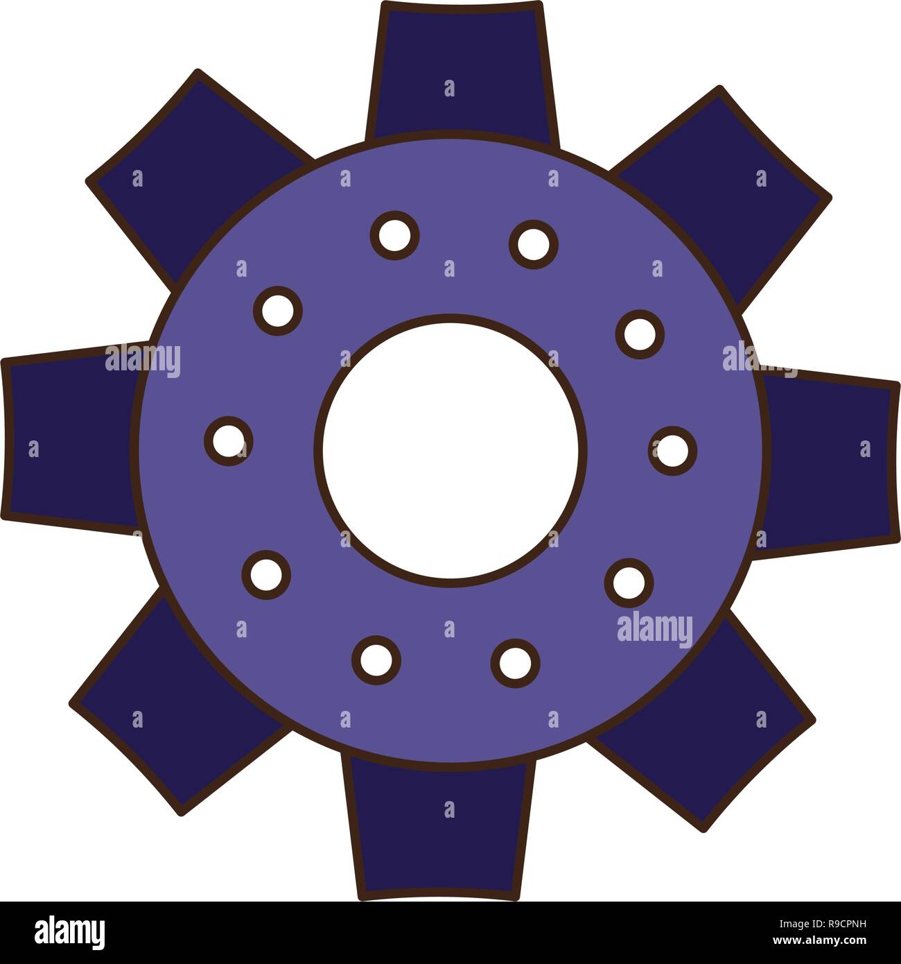 Motor rotation Stock Vector Images - Alamy