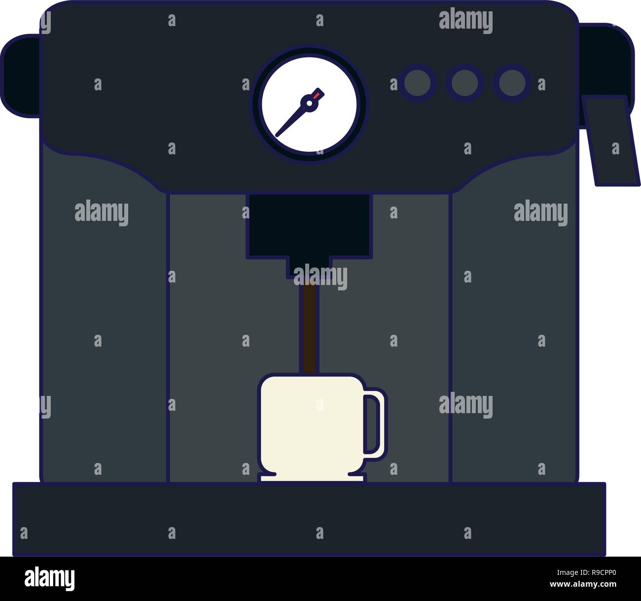 coffee espreso ad mug Stock Vector Image & Art - Alamy