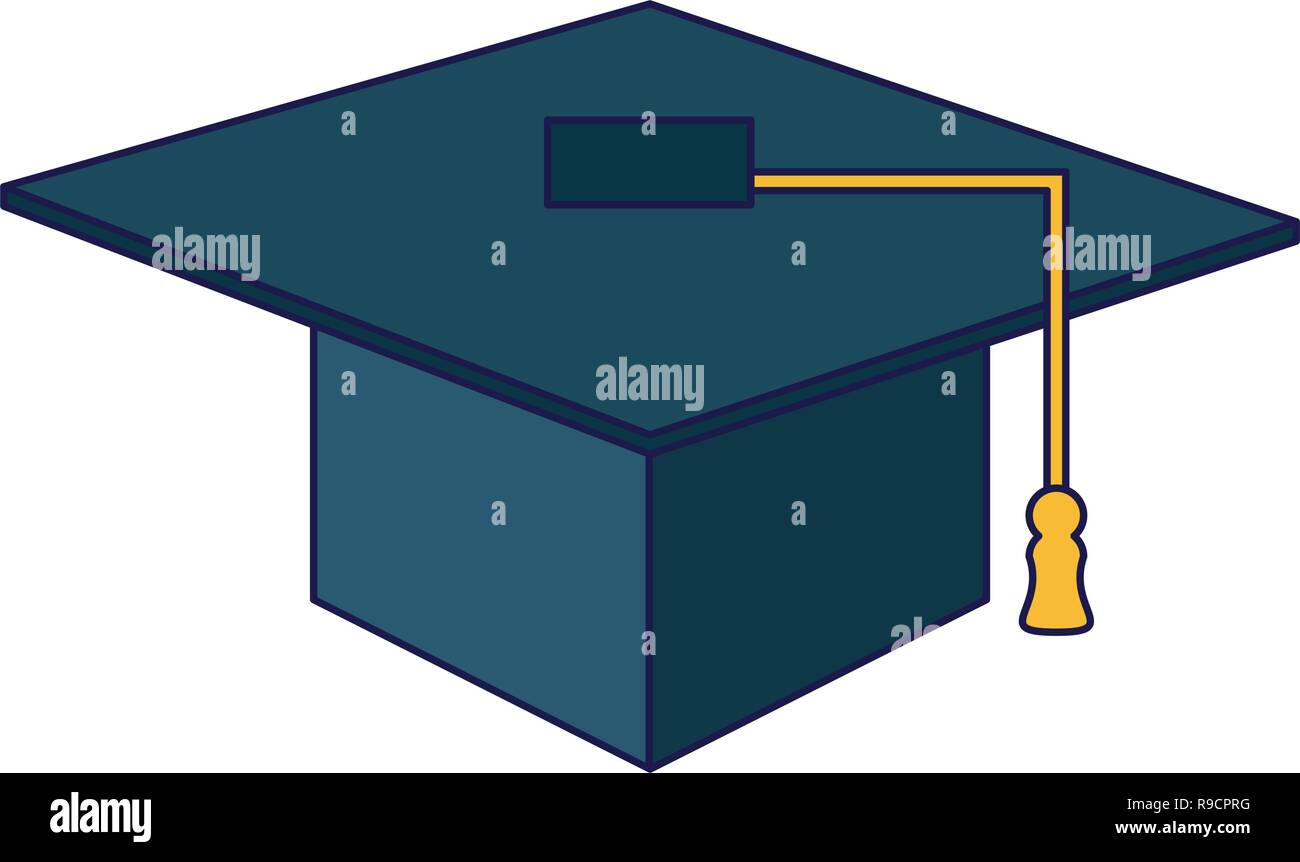 Graduation cap symbol Stock Vector Image & Art - Alamy