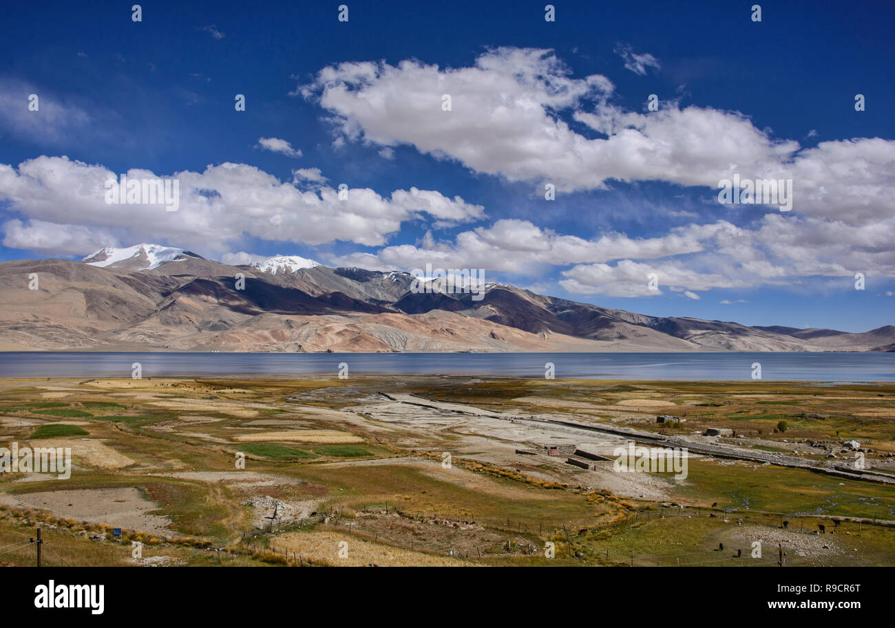 Stunning Tso Moriri Lake, the gem of Ladakh, India Stock Photo - Alamy