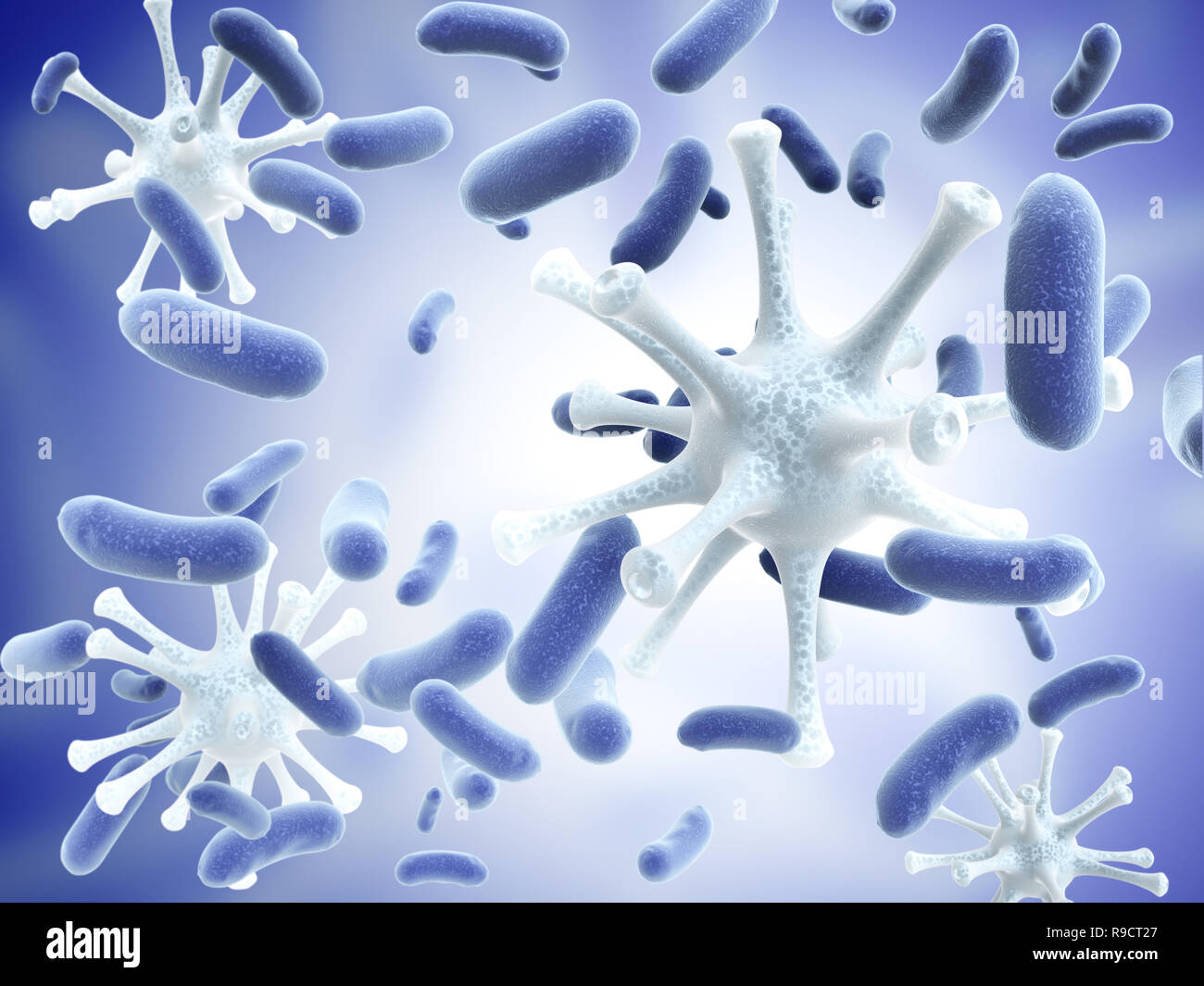 Pathogen viruses and bacterias Stock Photo - Alamy