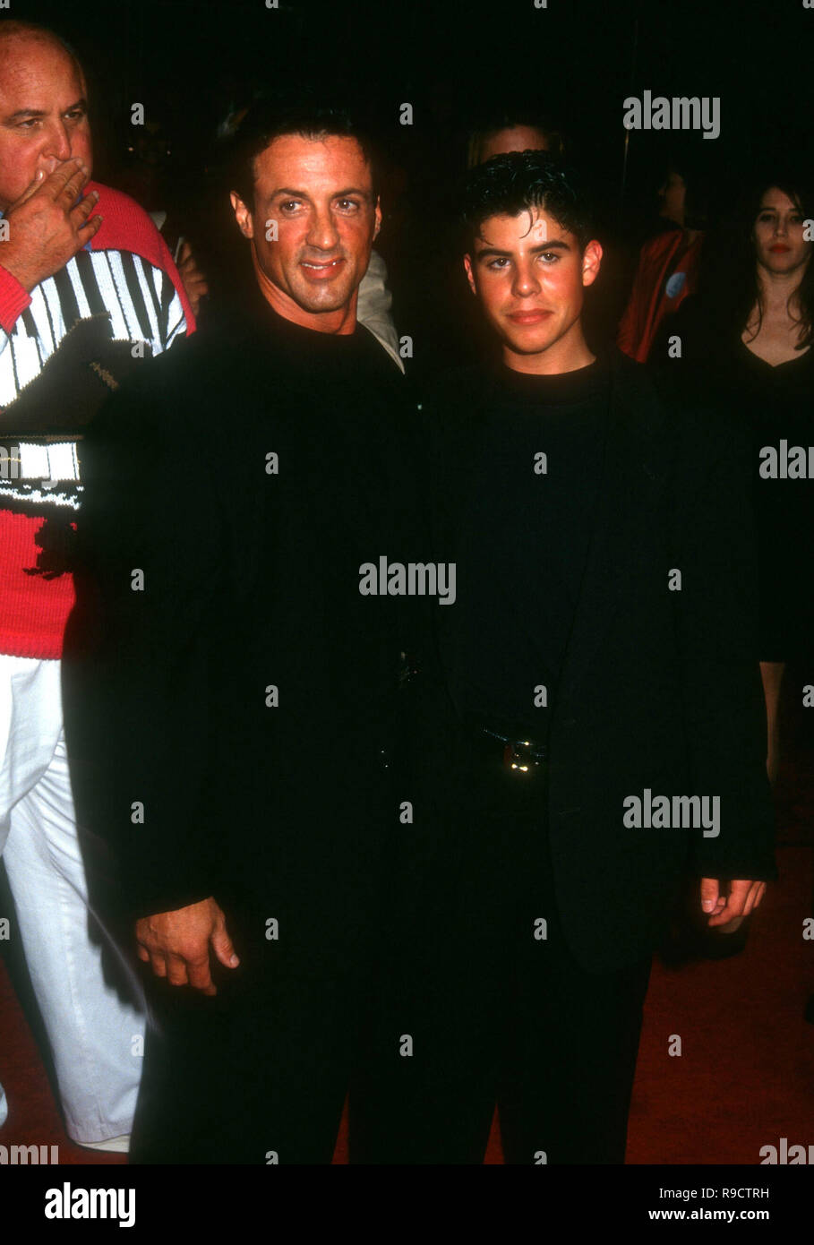 Sage Stallone Y Sylvester Stallone Recorte Revista Hola N.º 2440 1991