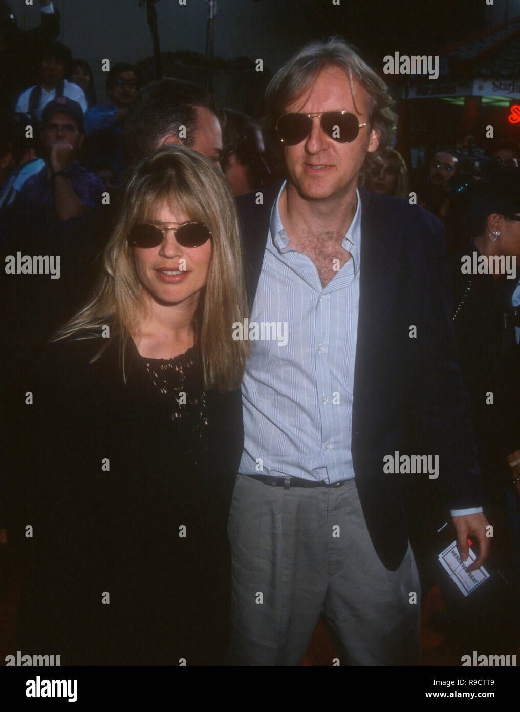 HOLLYWOOD, CA - MAY 26: Actress Linda Hamilton and director James ...