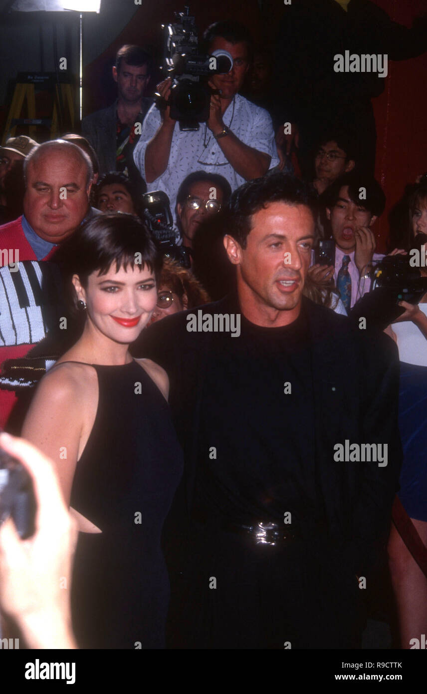 HOLLYWOOD, CA - MAY 26: Actress Janine Turner and actor Sylvester ...