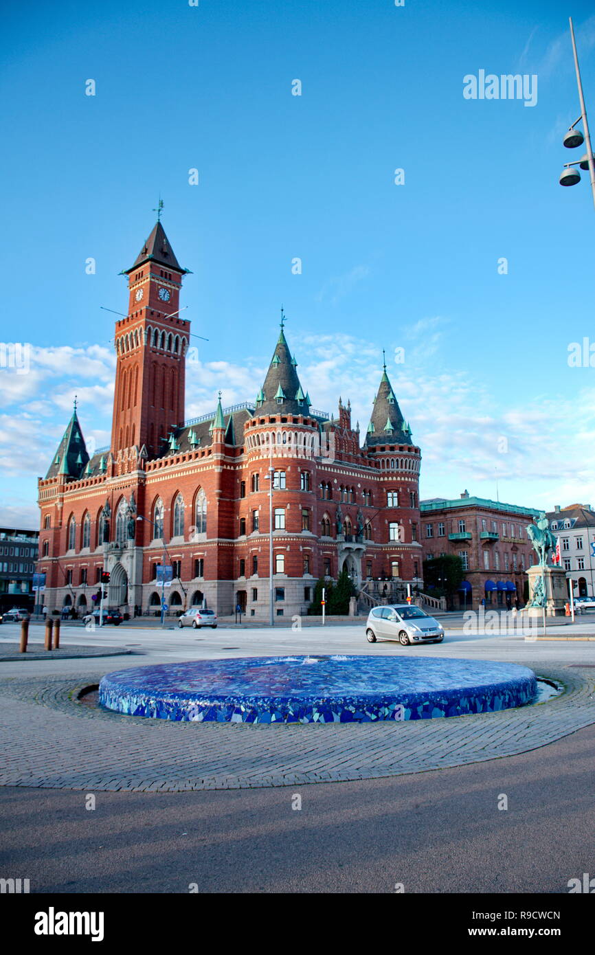 City hall of Helsingborg, Sweden Stock Photo - Alamy