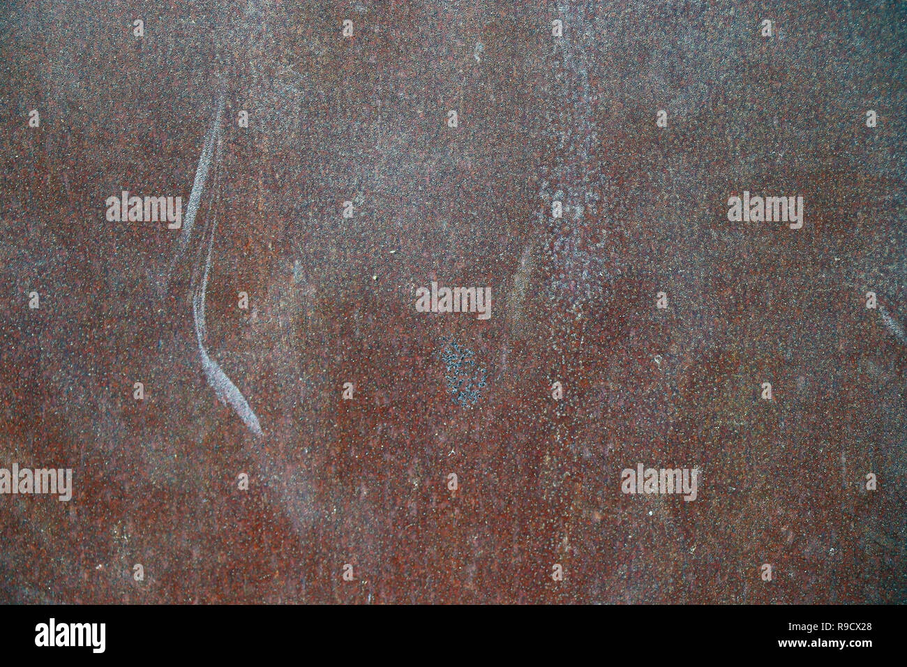 colorful rusty metal iron plate grunge wall background backdrop surface ...