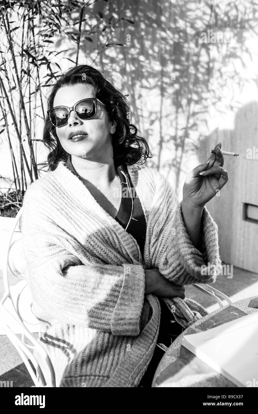 Debi mazar Black and White Stock Photos & Images - Alamy