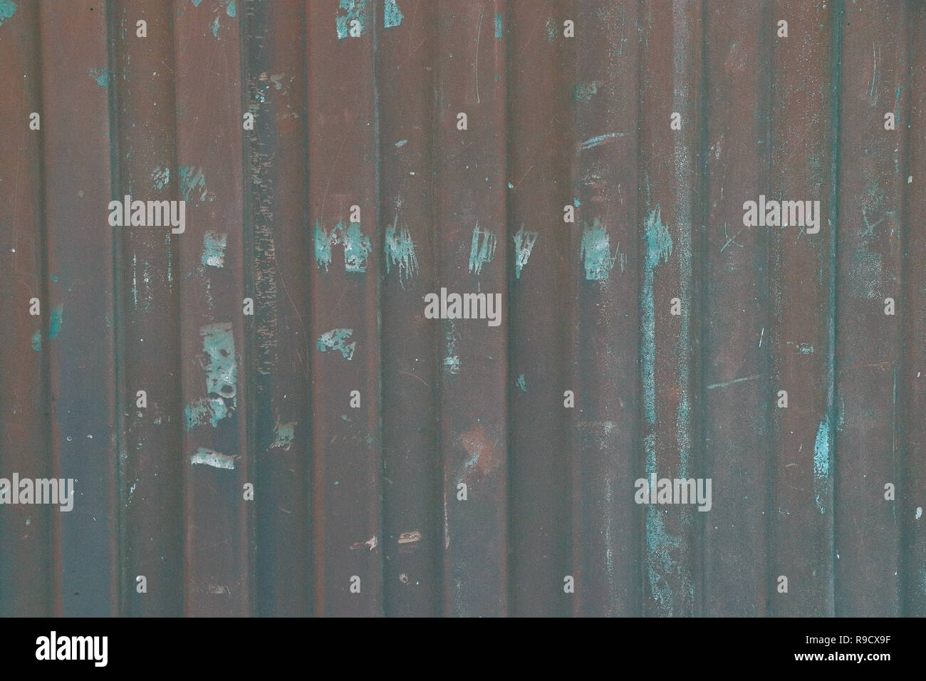 colorful rusty metal iron plate grunge wall background backdrop surface ...