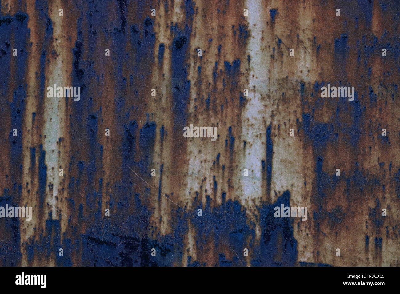 colorful rusty metal iron plate grunge wall background backdrop surface ...