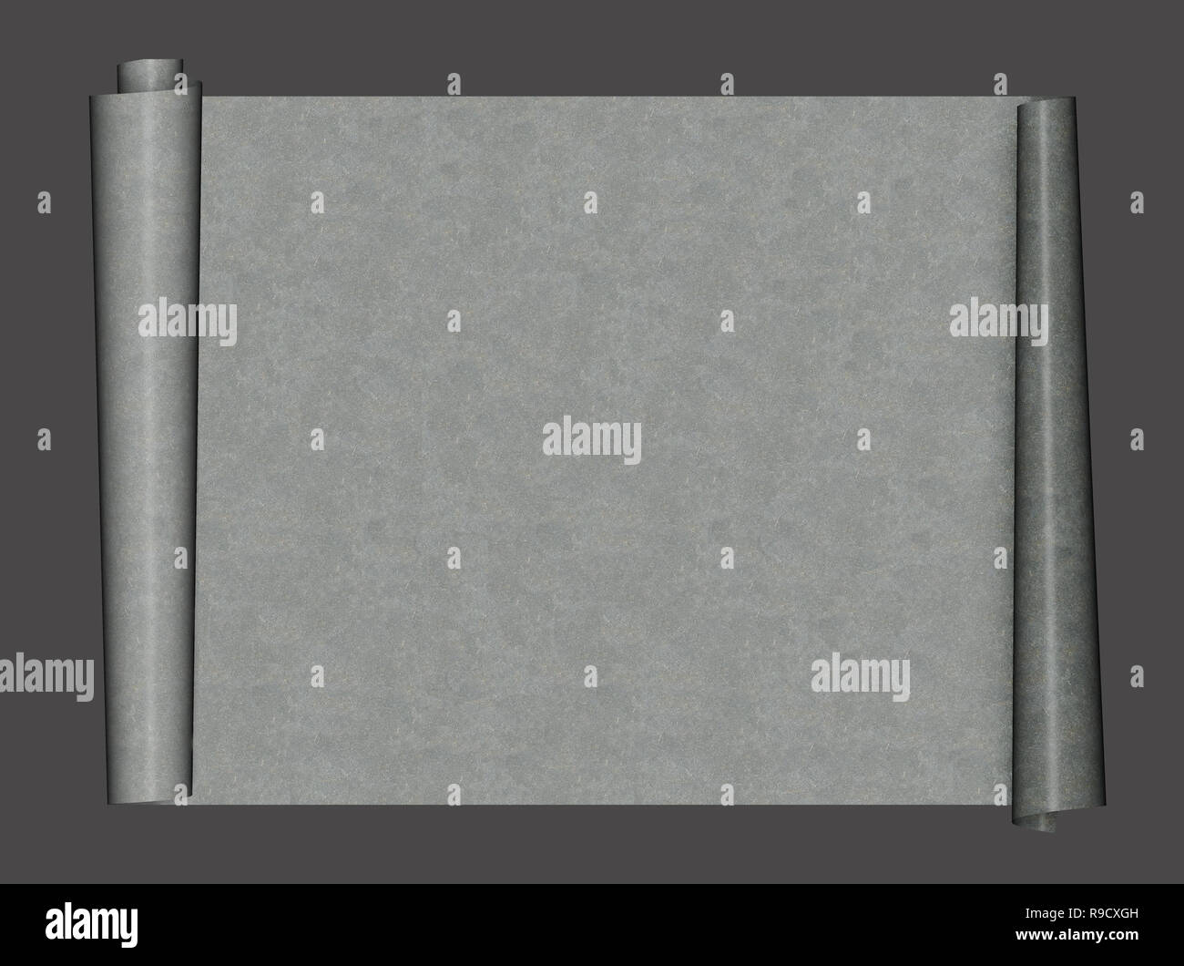 Grunge background - scroll from sheet metal Stock Photo - Alamy