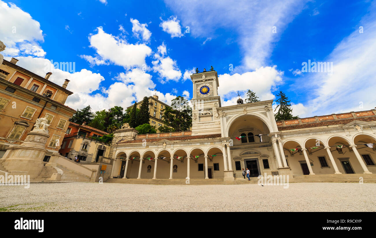 The beautiful city of Udine in a spring afternoon Stock Photo - Alamy