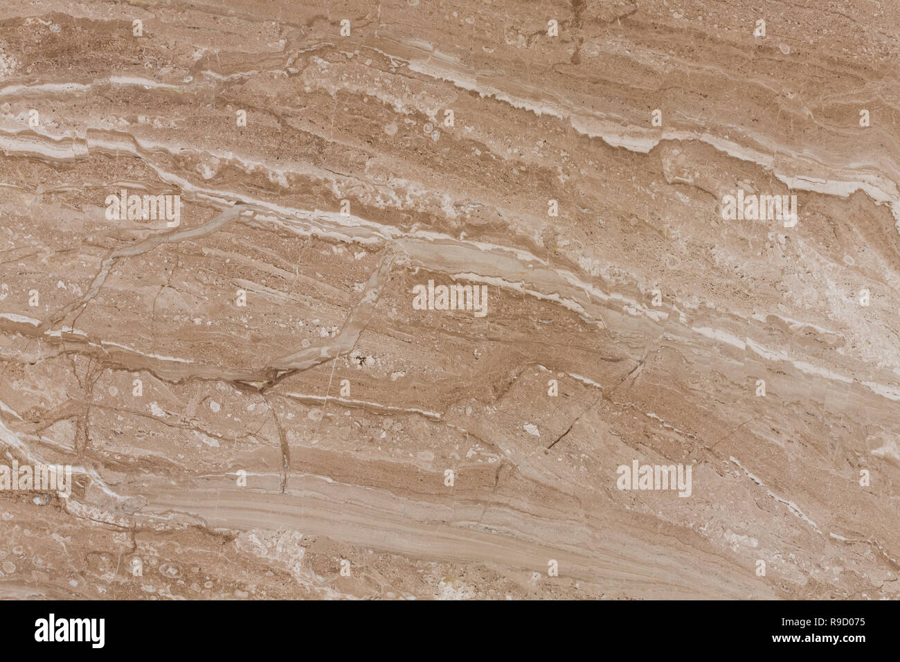 Brown travertine texture background on macro. Natural pattern Stock ...
