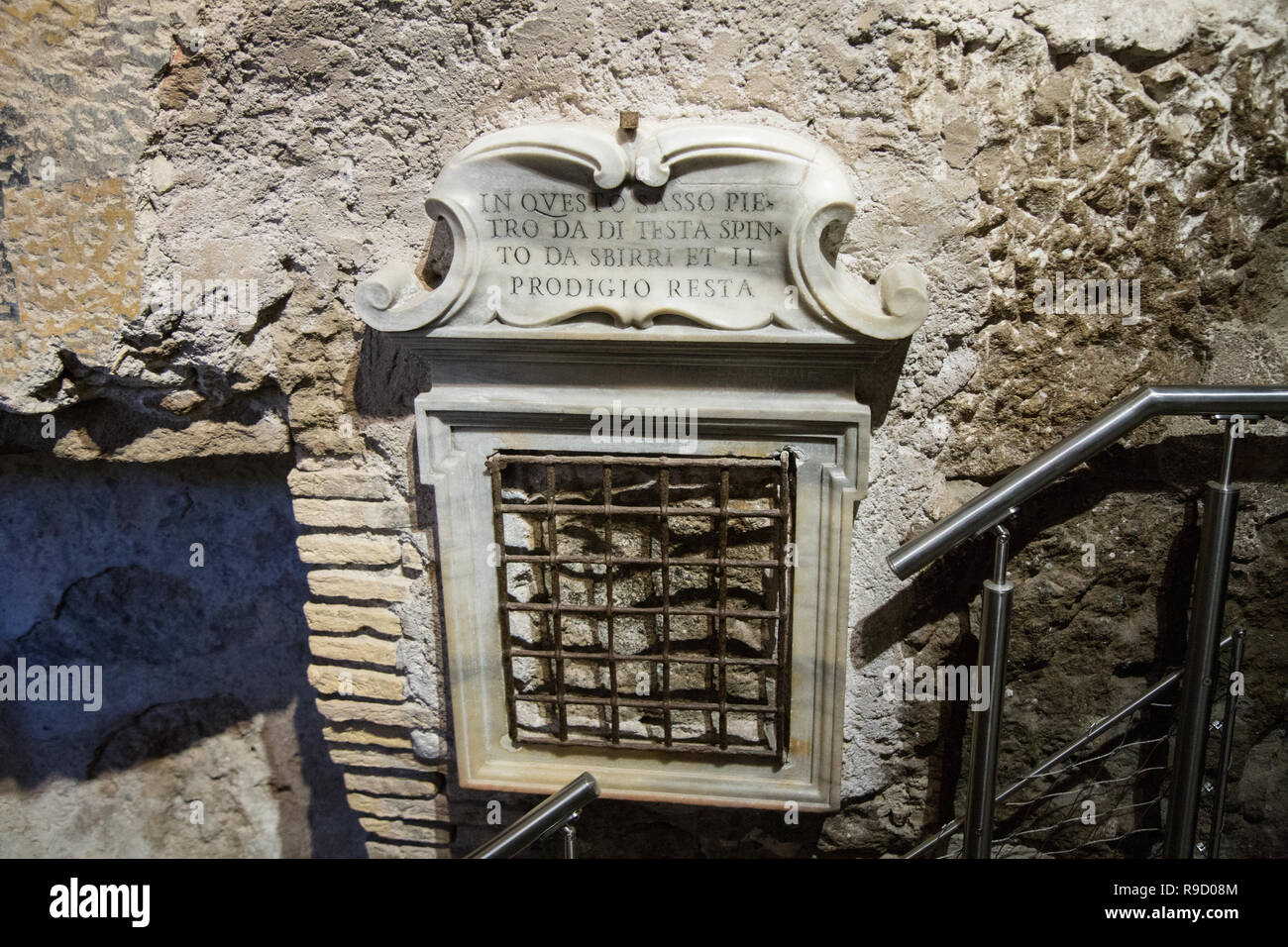 Mamertine prison hi-res stock photography and images - Alamy