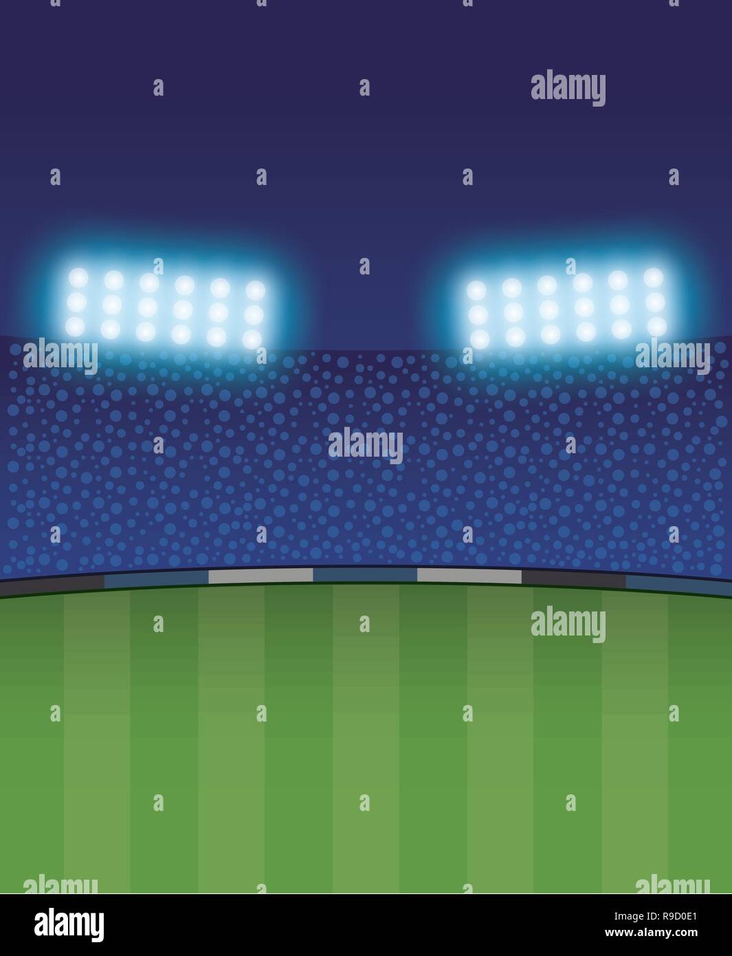 American football field Stock Vector Image & Art - Alamy