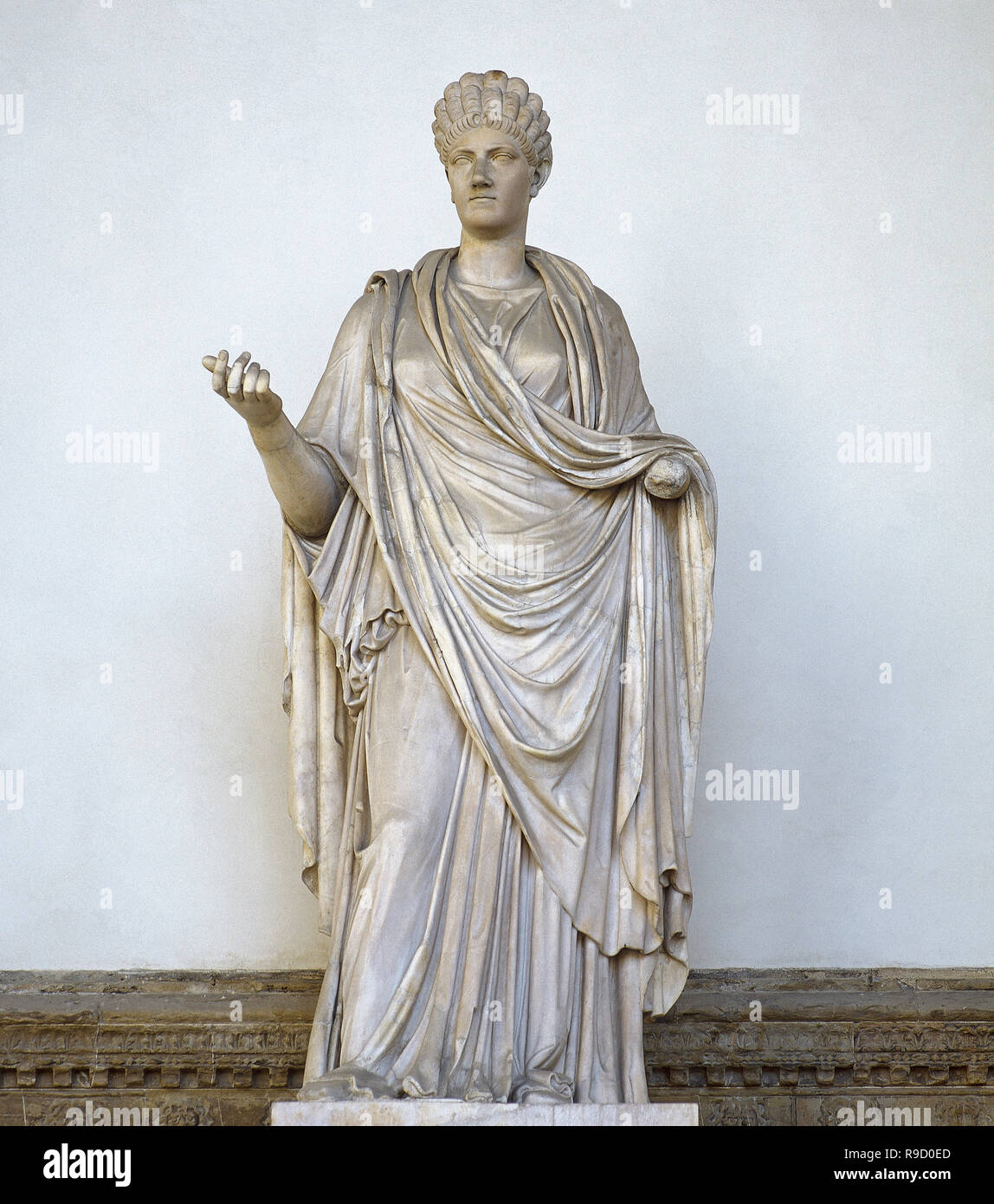 Roman Stola Statue