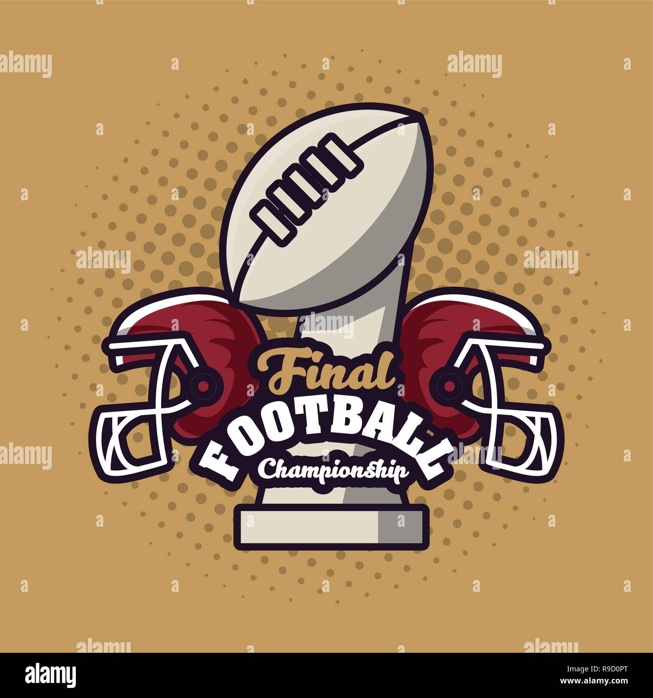 Football championship final Stock Vector Image & Art - Alamy
