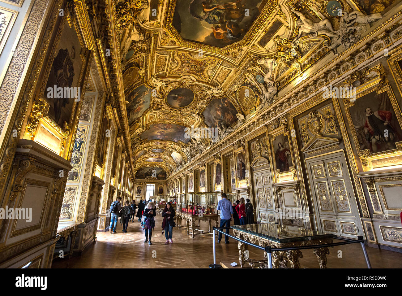 Louvre gallery of apollo hi-res stock photography and images - Alamy