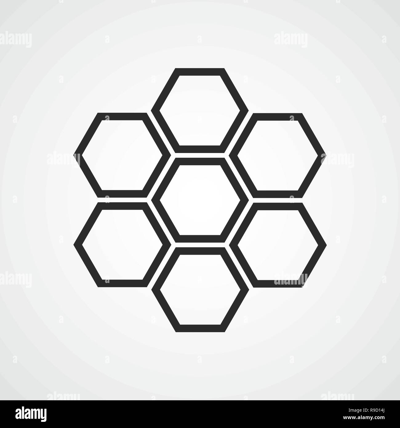Honeycomb vector hi-res stock photography and images - Alamy