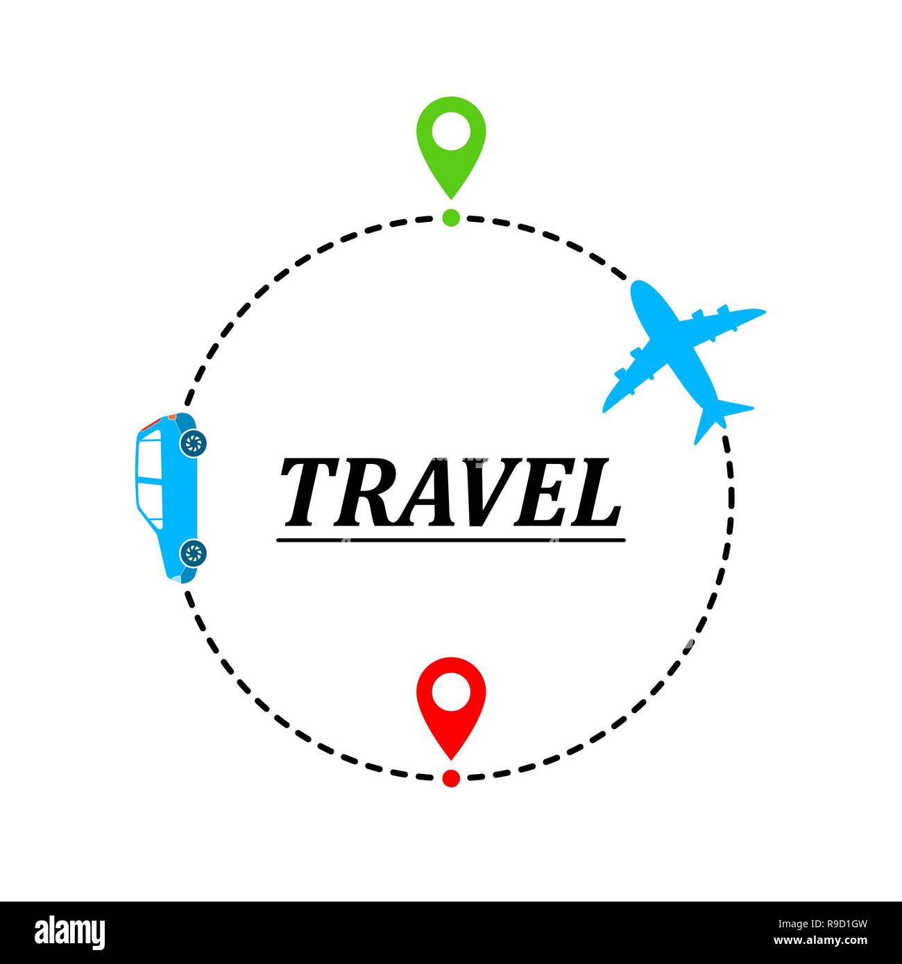 Car track map hi-res stock photography and images - Alamy