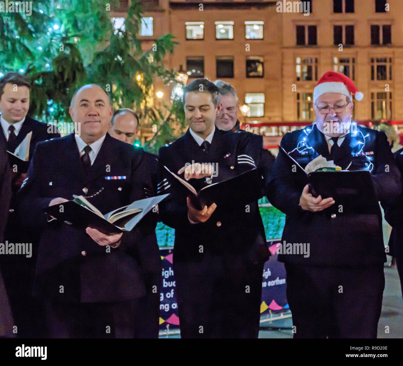Singing police officers hi-res stock photography and images - Alamy