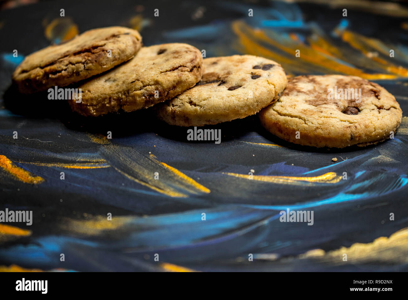 Cookies on table Stock Photo - Alamy