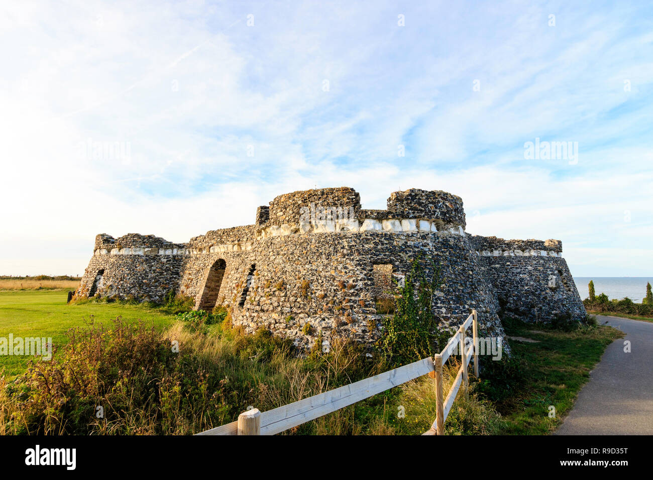 Neptune's Tower, AKA Arx Ruochim, cliff top building folly, or flint ...