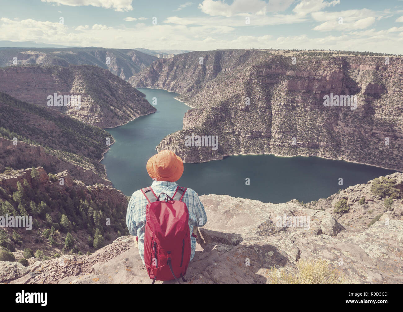 Flaming Gorge recreation area Stock Photo - Alamy