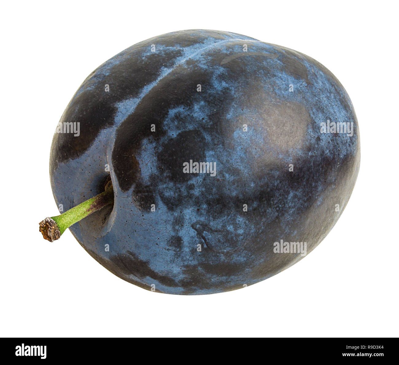 plum on a white background Stock Photo - Alamy