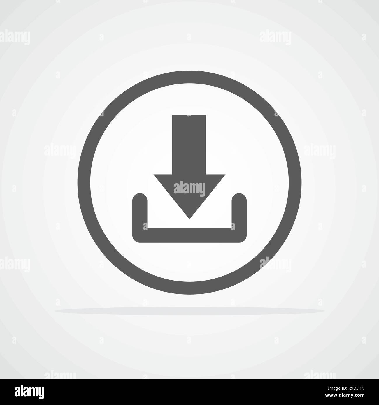 Downloading symbol hi-res stock photography and images - Alamy