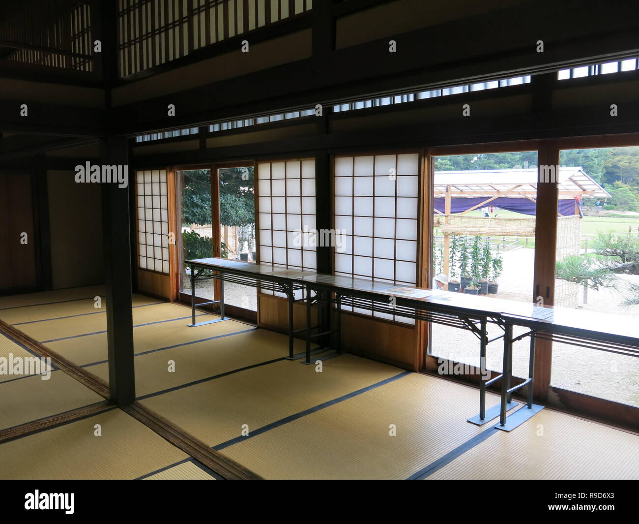 Enyo-tei House was used to entertain the daimyo and offers scenic views ...