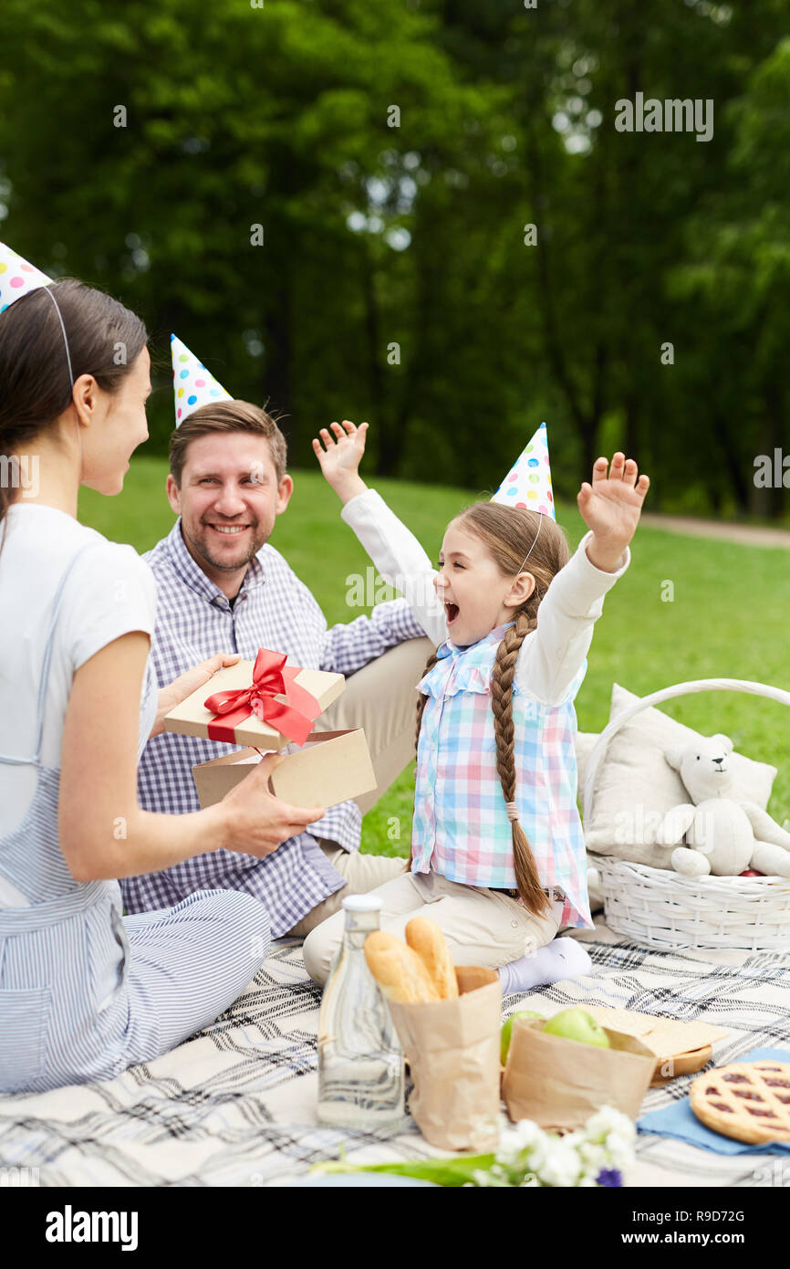 Father present child hi-res stock photography and images - Alamy