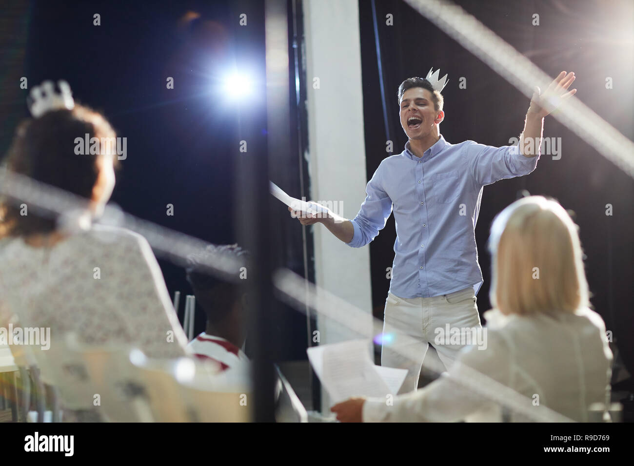 Person making speech hi-res stock photography and images - Alamy