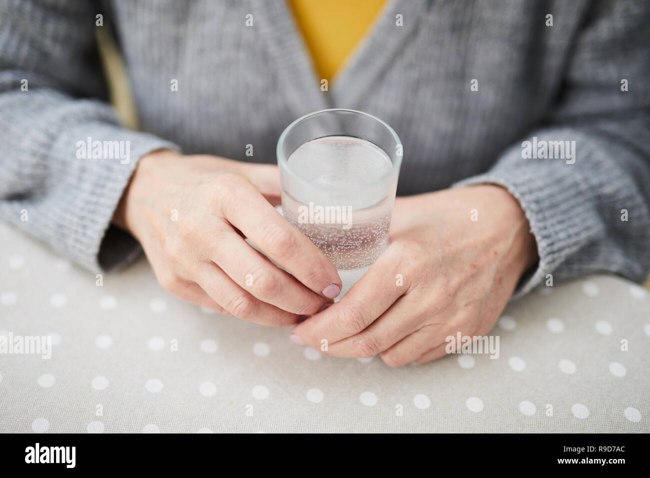 Grandmother water woman hi-res stock photography and images - Alamy