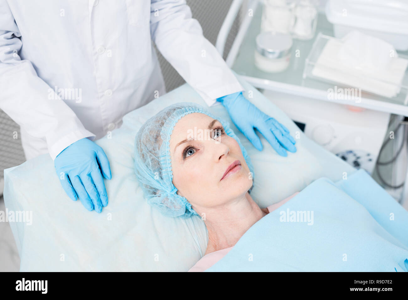 Ready for beauty procedure Stock Photo - Alamy