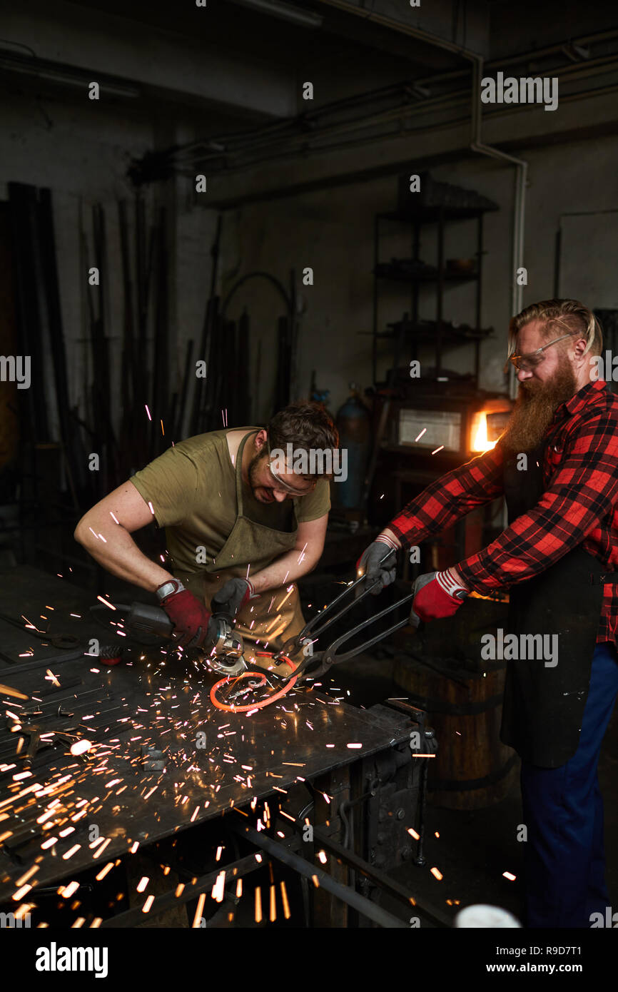Blacksmiths at work hi-res stock photography and images - Alamy