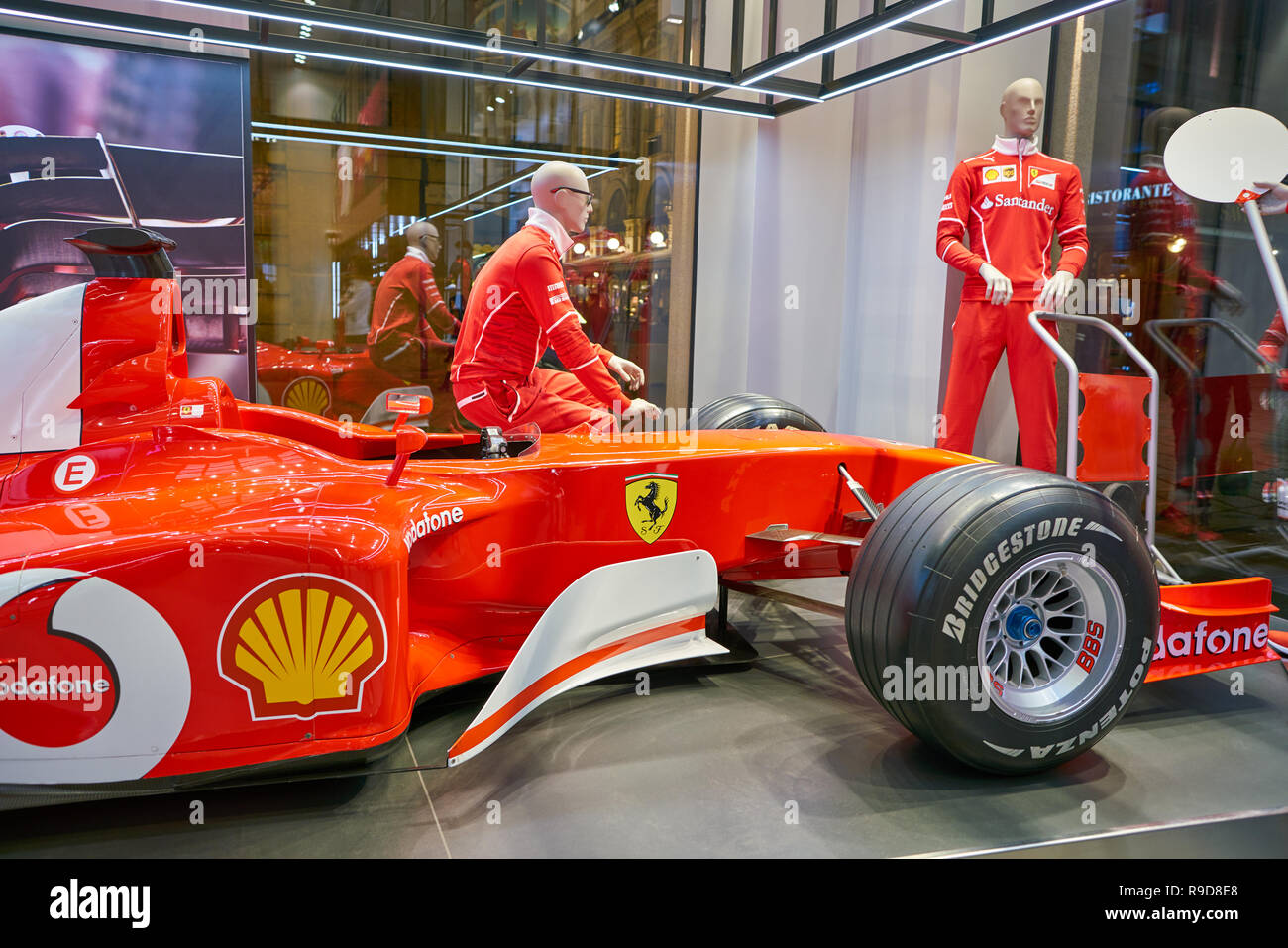 Ferrari italy milan store hi-res stock photography and images - Alamy