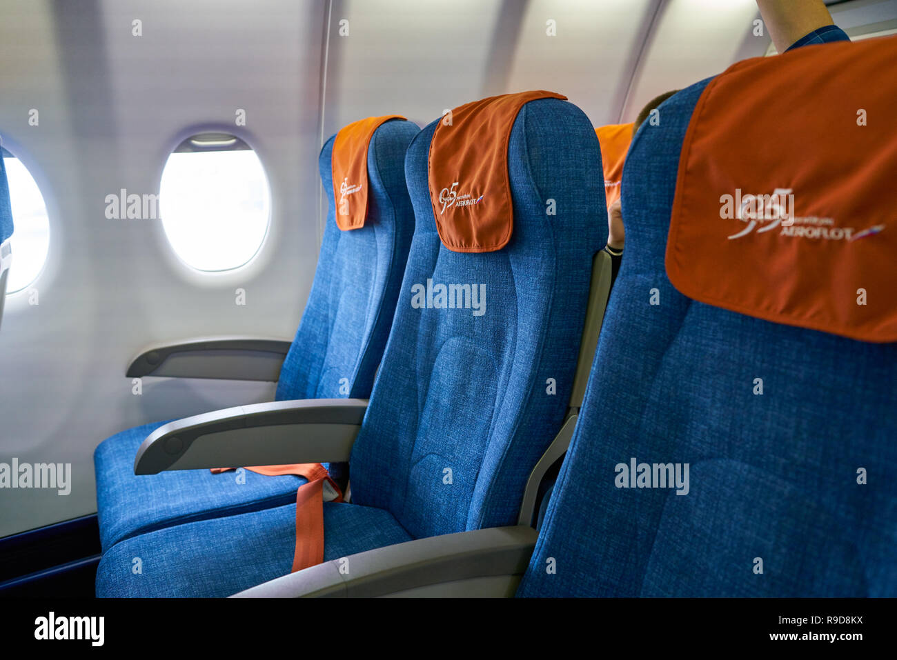 Sukhoi superjet 100 interior hi-res stock photography and images - Alamy