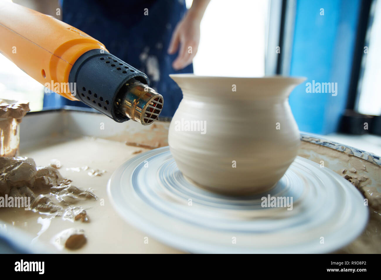Clay pot for drying hi-res stock photography and images - Alamy