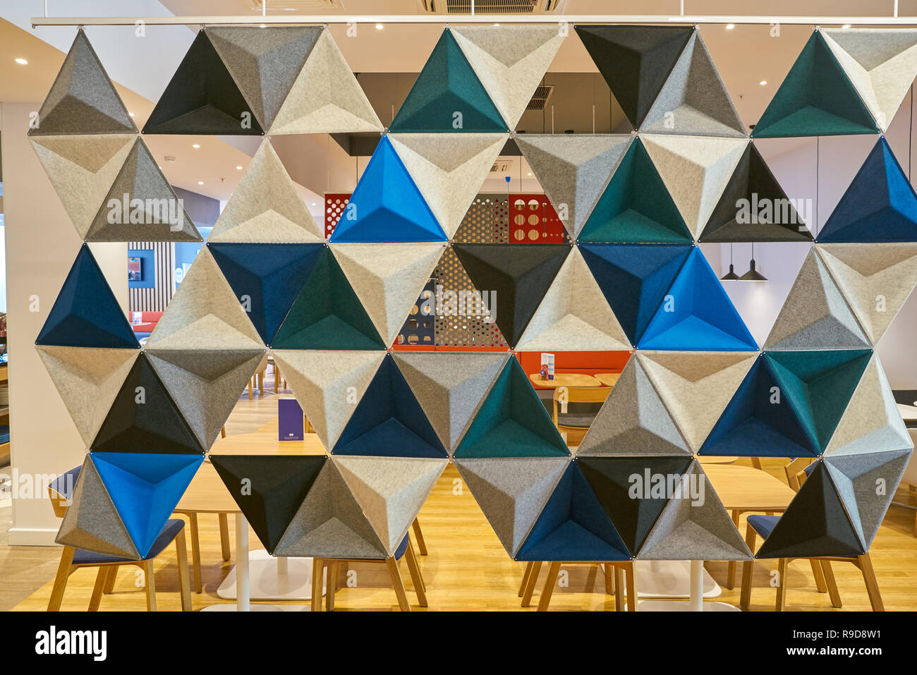 MOSCOW, RUSSIA - CIRCA AUGUST, 2018: interior shot of a Holiday Inn ...