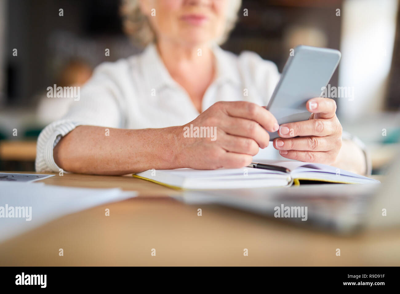 Making mobile plan Stock Photo - Alamy