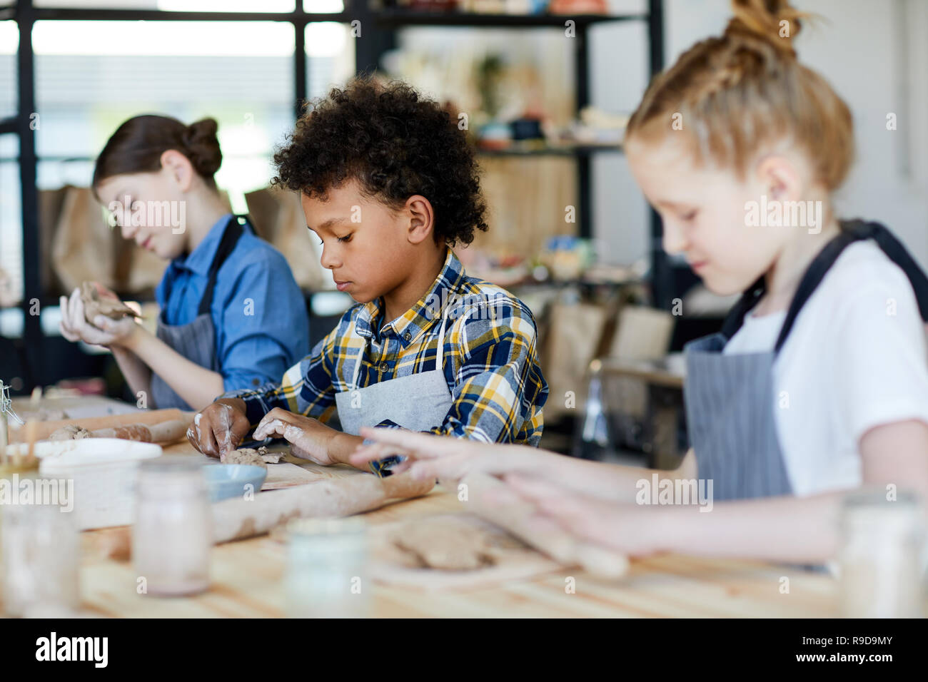 Race workroom hi-res stock photography and images - Alamy