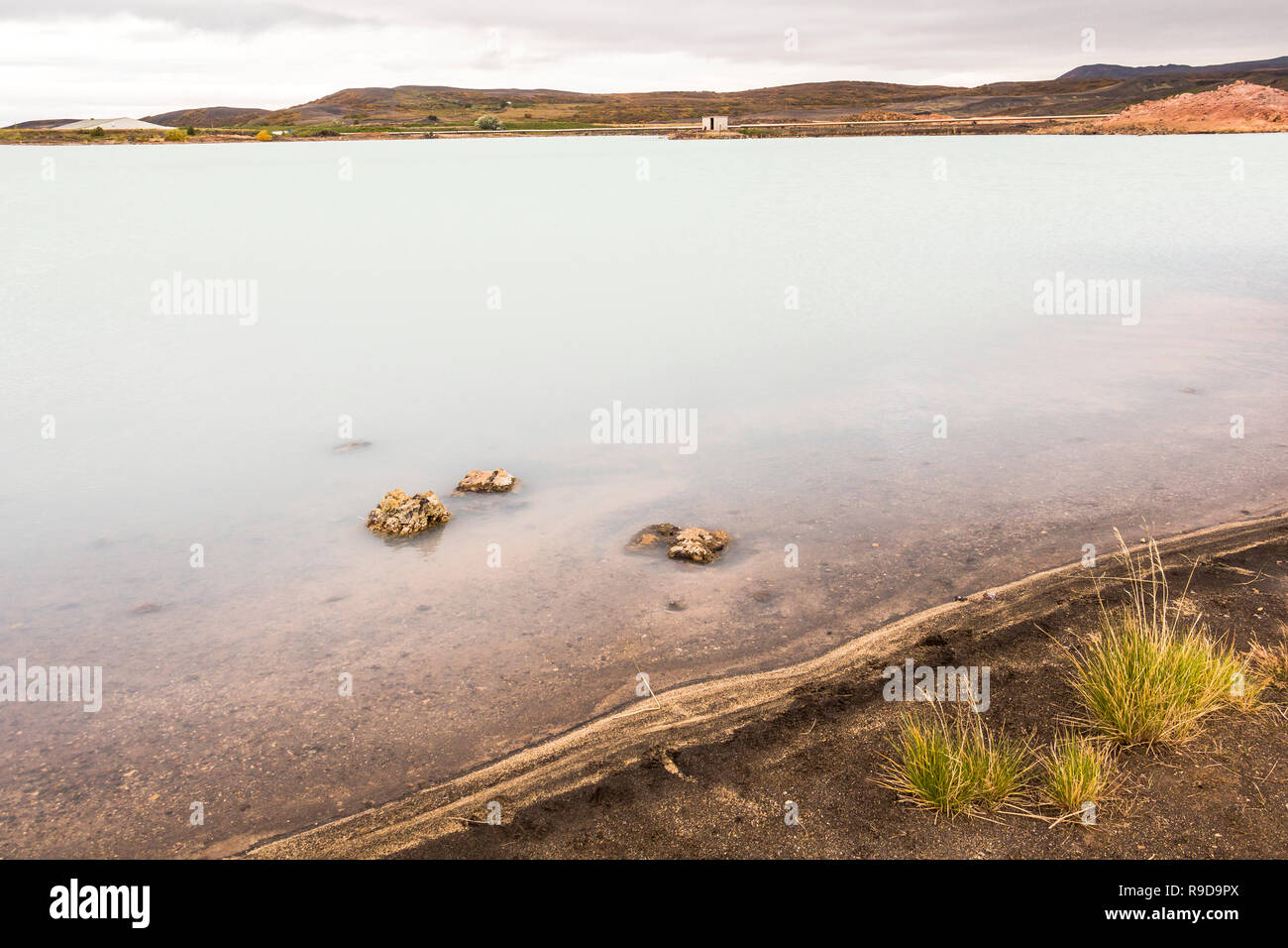 Breathtaking view myvatn craters hi-res stock photography and images ...