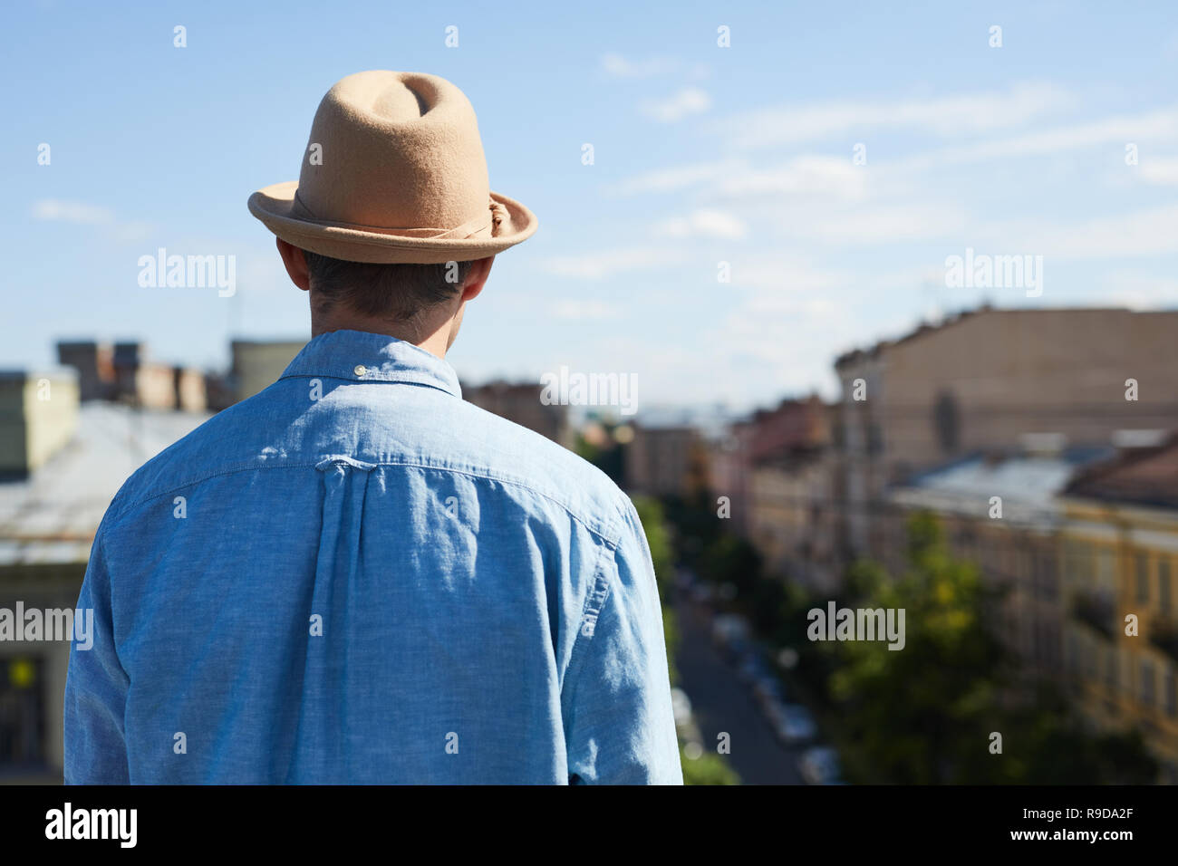 Young man contemplating hi-res stock photography and images - Alamy