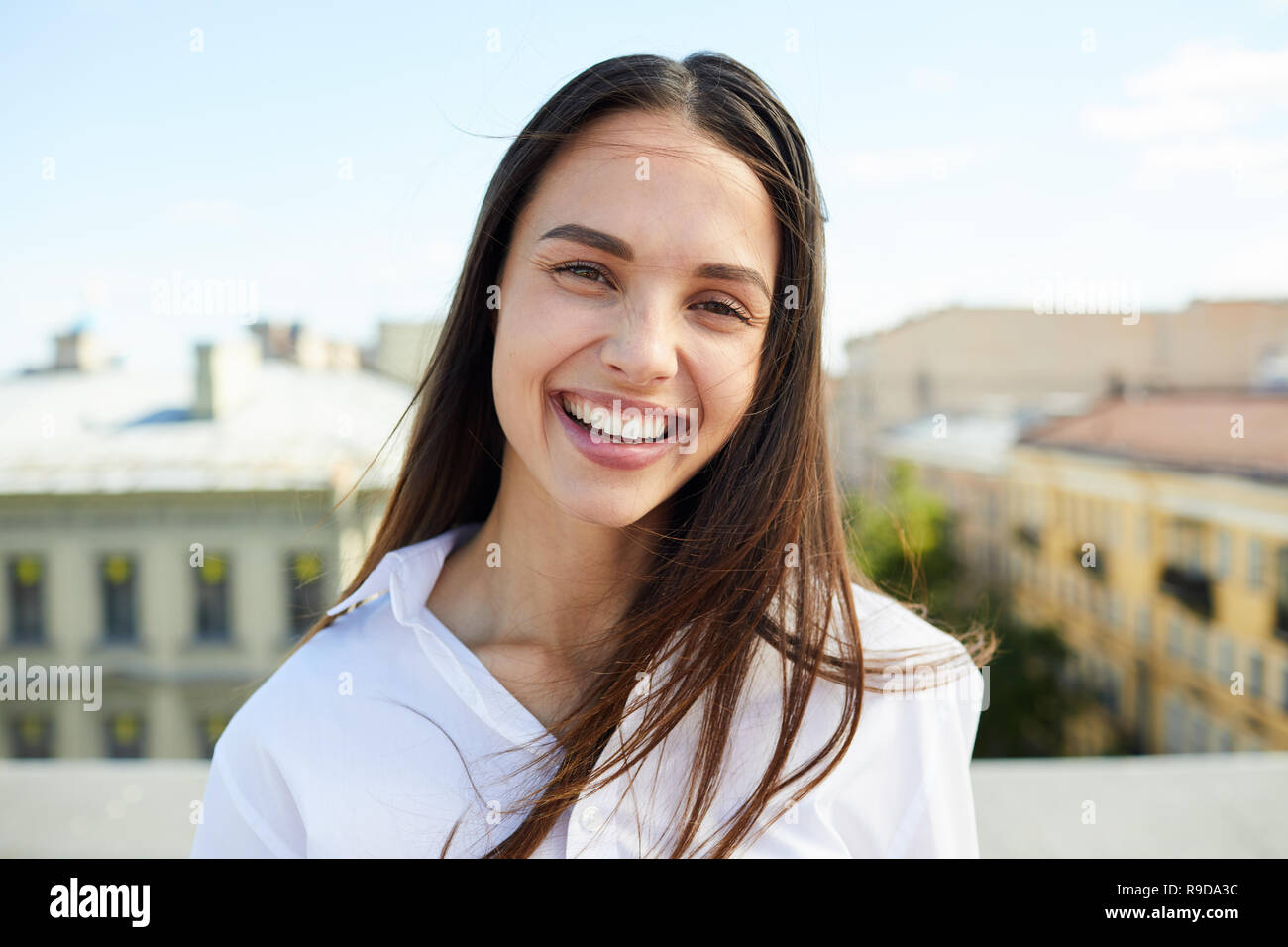 Modern excited hi-res stock photography and images - Alamy