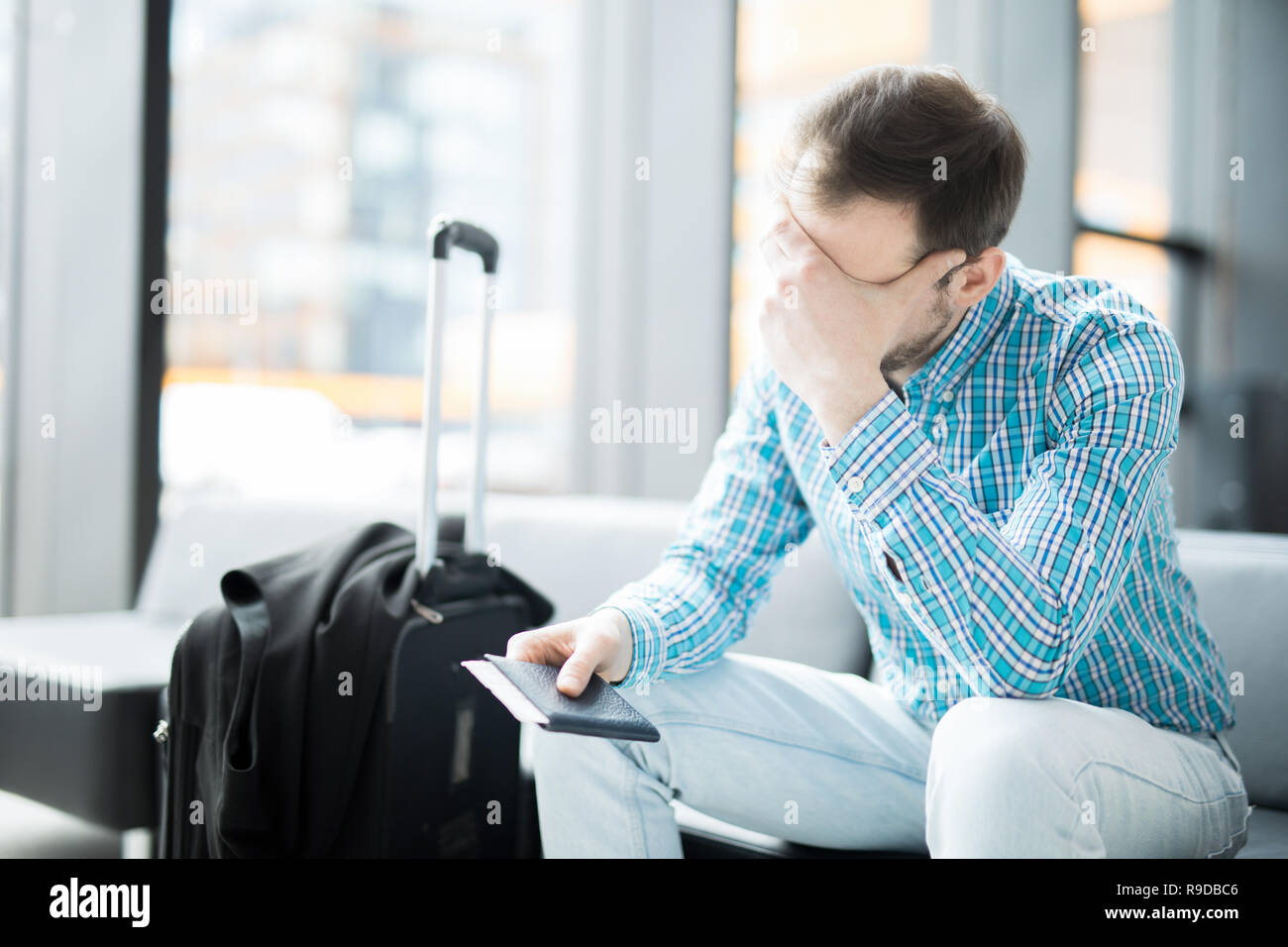 Tired of waiting Stock Photo - Alamy