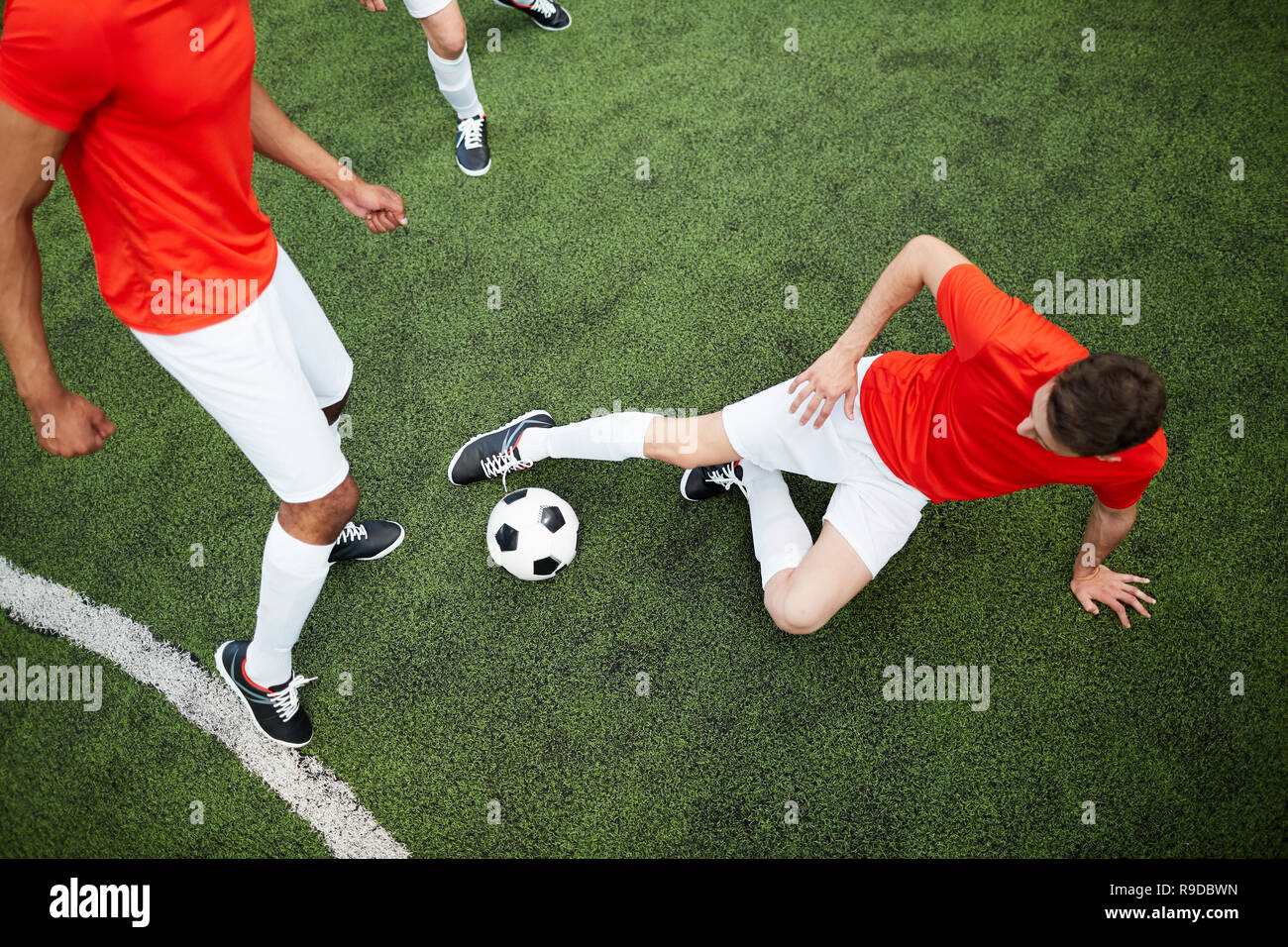 Moment of game Stock Photo - Alamy