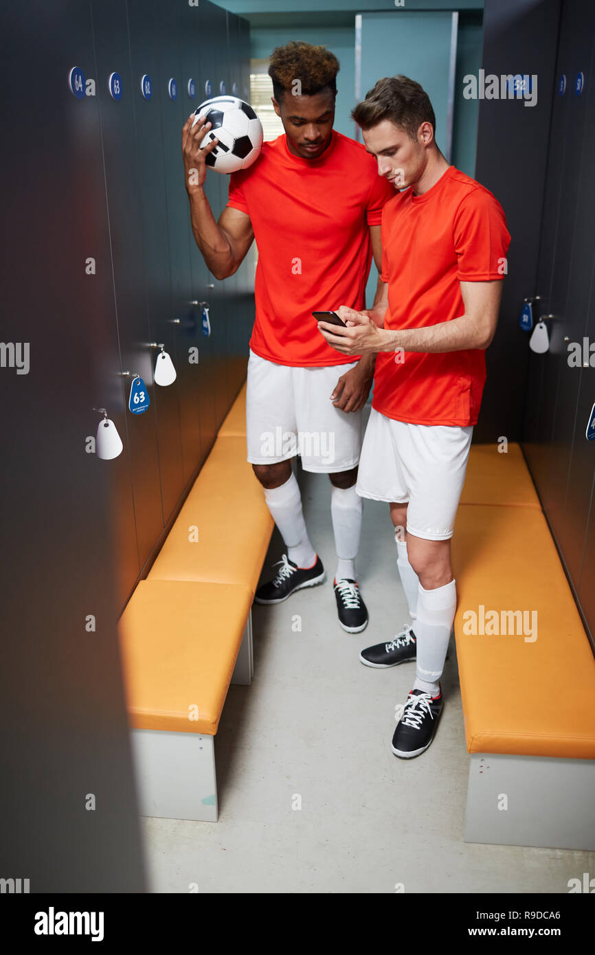 Soccer changing room hi-res stock photography and images - Alamy